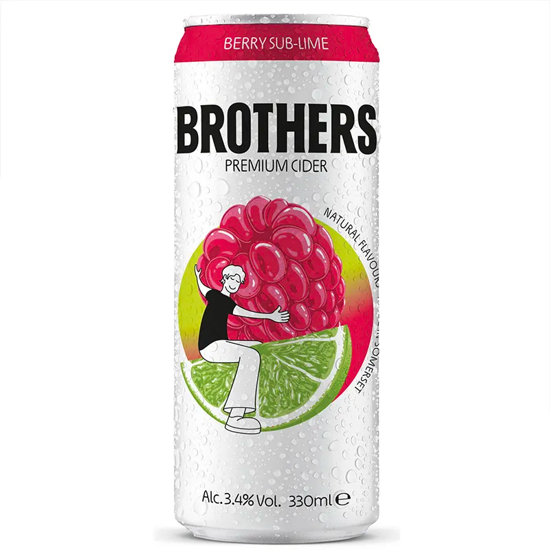 Brothers Berry Sub-Lime Cider – Brothers Cider