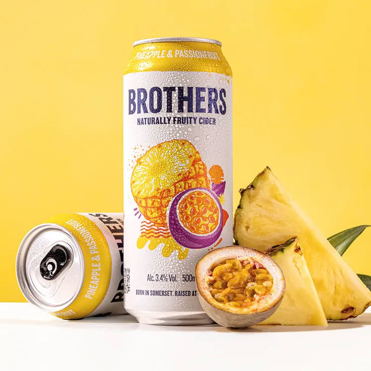 Brothers Pineapple & Passionfruit Fruit Cider – Brothers Cider