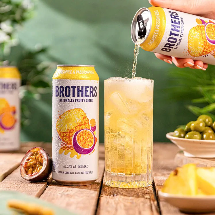 Brothers Pineapple & Passionfruit Fruit Cider – Brothers Cider